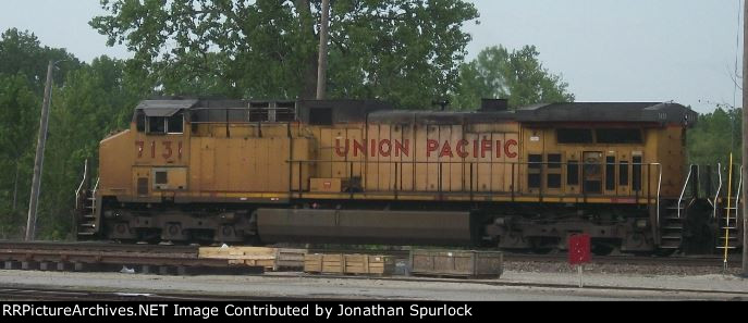 UP 7131, conductor's side